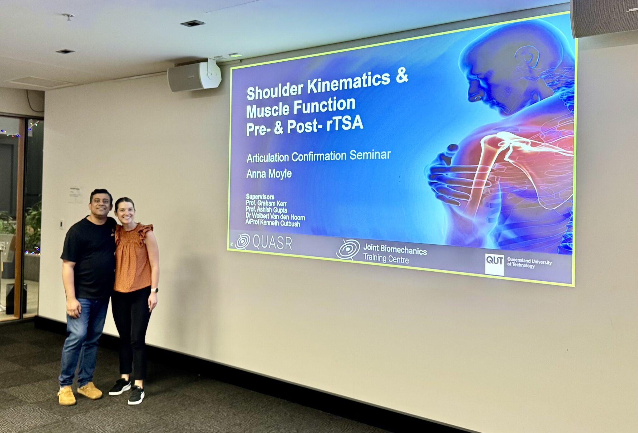 HDR Seminar Success: Shoulder Kinematics and Muscle Function Pre- and ...
